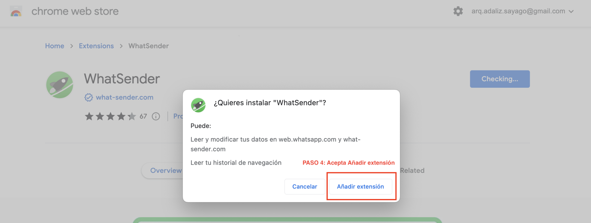 Instalación de WhatSender - WhatSender Centro de ayuda