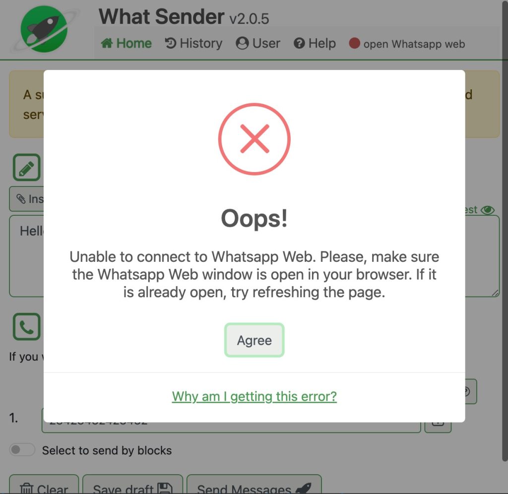 Latest Version - WhatSender Centro de ayuda